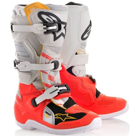 Shop Alpinestars Youth Tech-7S Boots - Gator LE | MotoSport (Legacy URL)