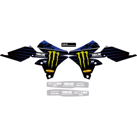 Shop D'COR Visuals 2021 Star Yamaha Graphics Kit | MotoSport (Legacy URL)