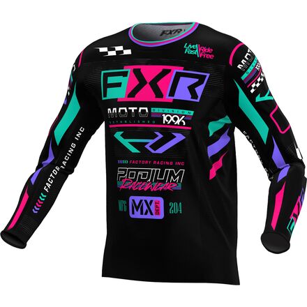 Shop FXR 2025.5 Podium Jersey - Gladiator | MotoSport
