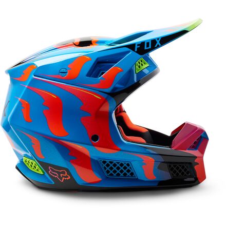 Fox Racing 2023 V3 RS Helmet With MIPS - Eyeris | MotoSport