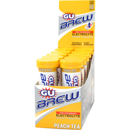 Shop GU Brew Electrolyte Tablets - Box (10 Tubes) | MotoSport (Legacy URL)