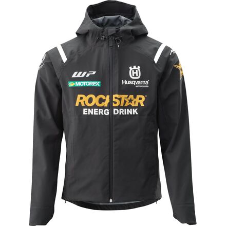 Shop Husqvarna Apparel Rockstar Team Hardshell Jacket | MotoSport ...