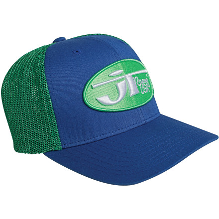 JT Racing Oval Logo Trucker Hat [obs] | MotoSport (Legacy URL)