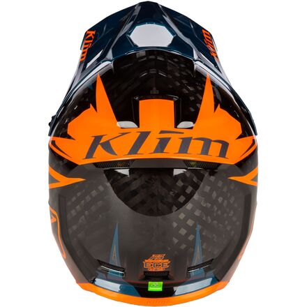 Shop Klim F3 Carbon Pro Helmet - Striker | MotoSport