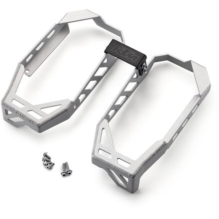 Shop KTM PowerParts Aluminum Radiator Braces | MotoSport (Legacy URL)