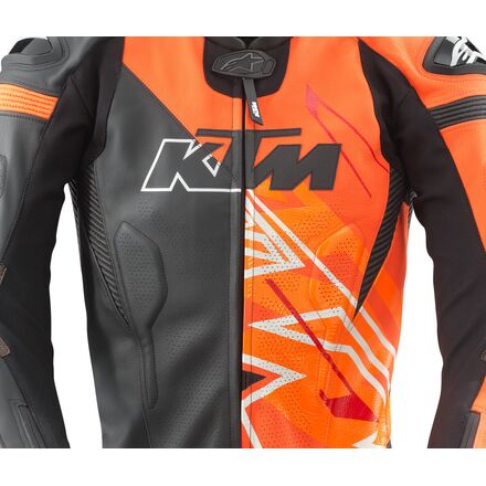Shop KTM PowerWear Alpinestars Radius 1-Piece Leather Suit | MotoSport