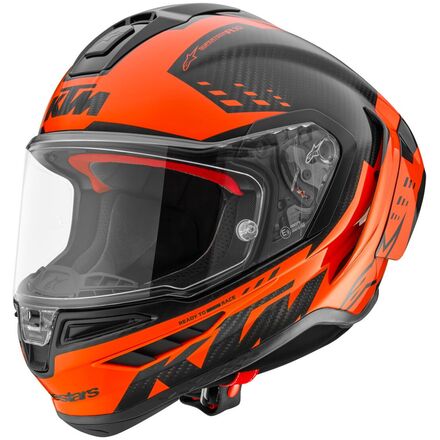 Shop KTM PowerWear Alpinestars Supertech R10 Helmet | MotoSport