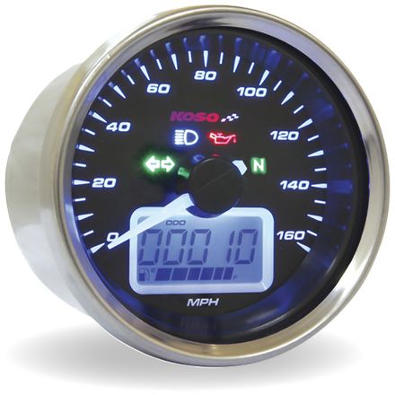 Shop Koso D-64 Speedometer | MotoSport (Legacy URL)