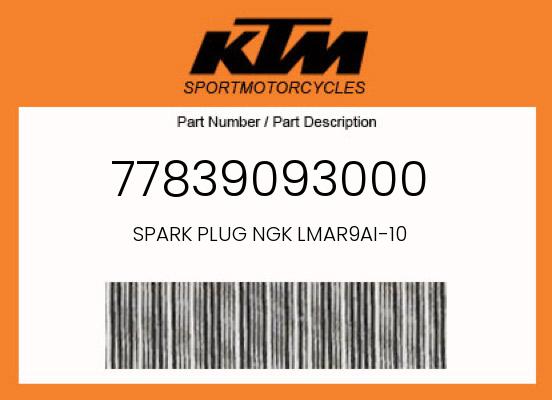 SPARK PLUG NGK LMAR9AI-10 (77839093000) | MotoSport