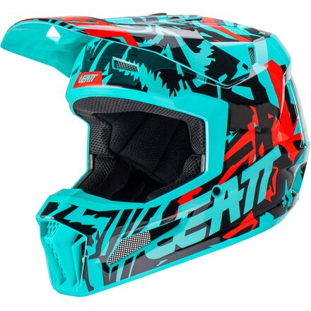 Leatt 2023 Moto 3.5 Helmet With 4.5 Velocity Goggles | MotoSport