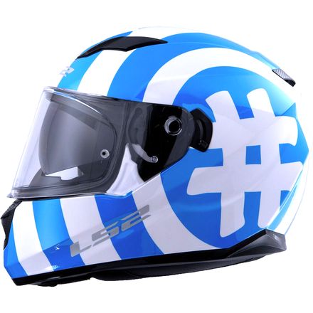 LS2 Stream Hashtag Helmet | MotoSport