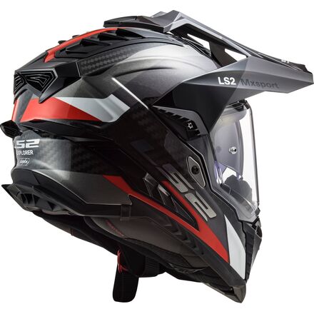 Shop LS2 Explorer Frontier Carbon Helmet | MotoSport