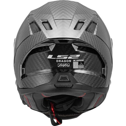Shop LS2 Dragon Carbon Fiber Helmet | MotoSport
