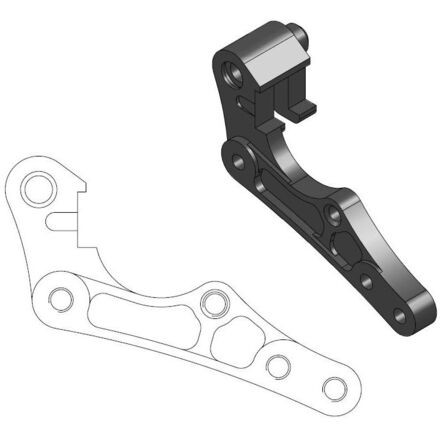 Shop Moto-Master Caliper Adapter Bracket | MotoSport