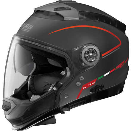 Shop Nolan N44 Trilogy Helmet - Storm | MotoSport (Legacy URL)
