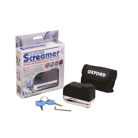 Oxford Screamer Alarm Disc Lock | MotoSport (Legacy URL)