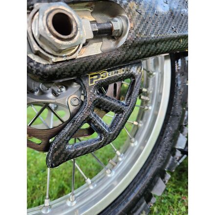 Shop P3 Carbon Solid Rear Brake Rotor Guard Kit | MotoSport