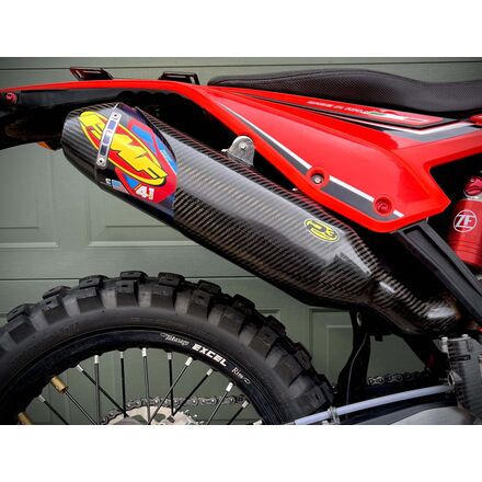 P3 Carbon Muffler Guard | MotoSport