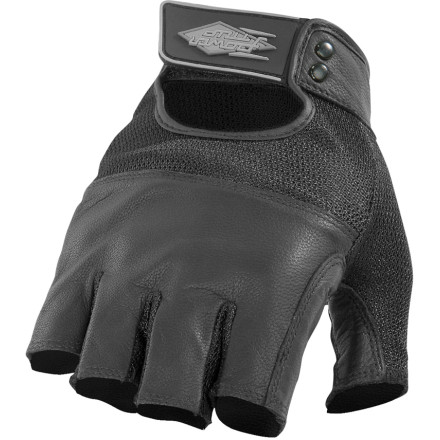 Shop Power Trip ZZZ Vented Graphite Gloves | MotoSport (Legacy URL)