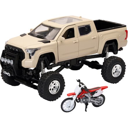 New Ray Toys 1:32 Scale Toyota Tundra And Honda Dirt Bike | MotoSport