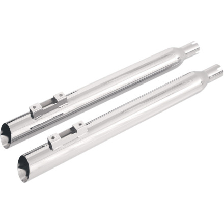 Shop Samson Silver Bullet Slash Cut Slip-On Exhaust | MotoSport (Legacy ...
