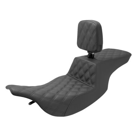 Saddlemen Step Up Seat With Backrest | MotoSport