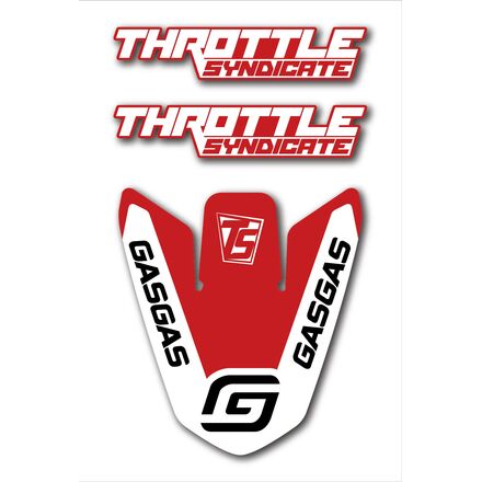 Shop Throttle Syndicate Front Fender Decal Kit | MotoSport