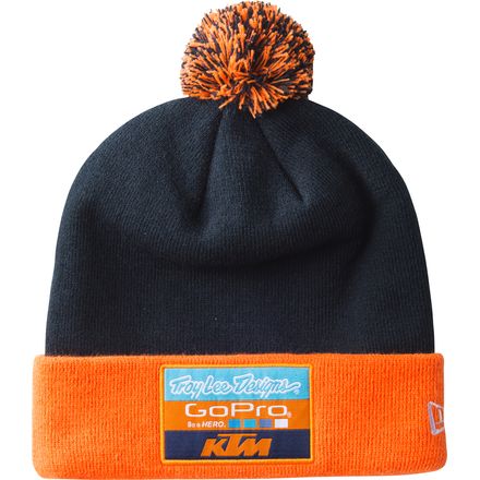 Shop Troy Lee Designs 2016 KTM Team Pom Beanie | MotoSport (Legacy URL)