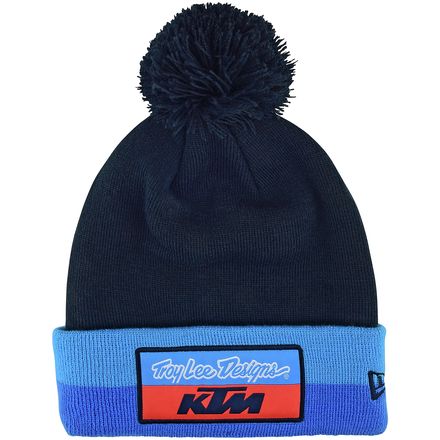 Troy Lee Designs 2019 KTM Team Pom Beanie - Block | MotoSport (Legacy URL)
