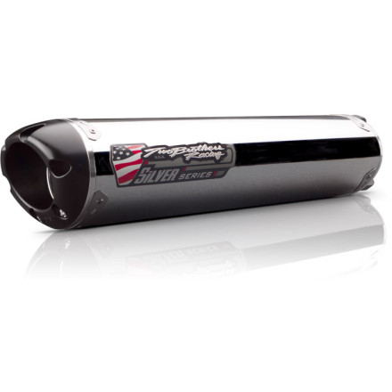 Shop Two Brothers M-2 Silver Series Slip-On Exhaust - Dual | MotoSport ...