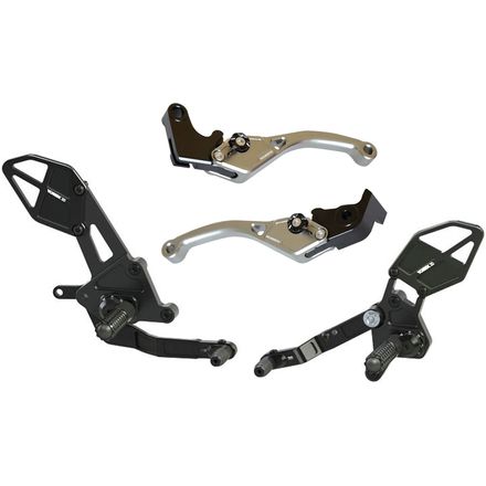 Shop Vortex V3 2.0 Rearsets With V3 2.0 Brake / Clutch Lever Combo ...