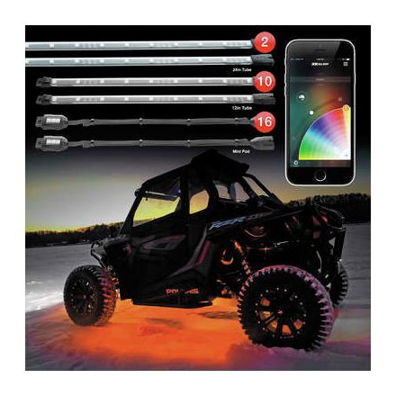 XK Glow XKChrome App Controlled Standard LED Kit | MotoSport