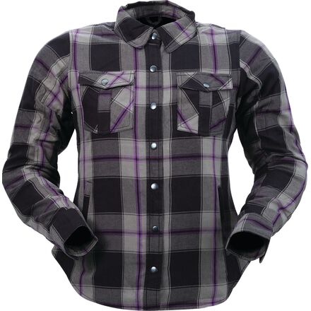 Z1R Women's Ashwood Flannel Riding Shirt | MotoSport